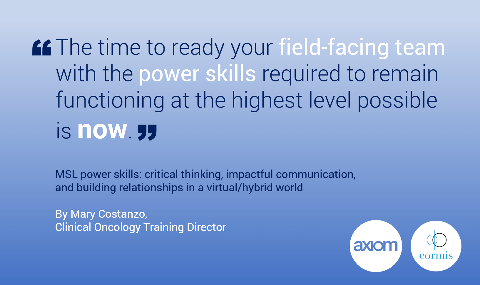 the-changing-role-of-msls | Inizio Engage XD